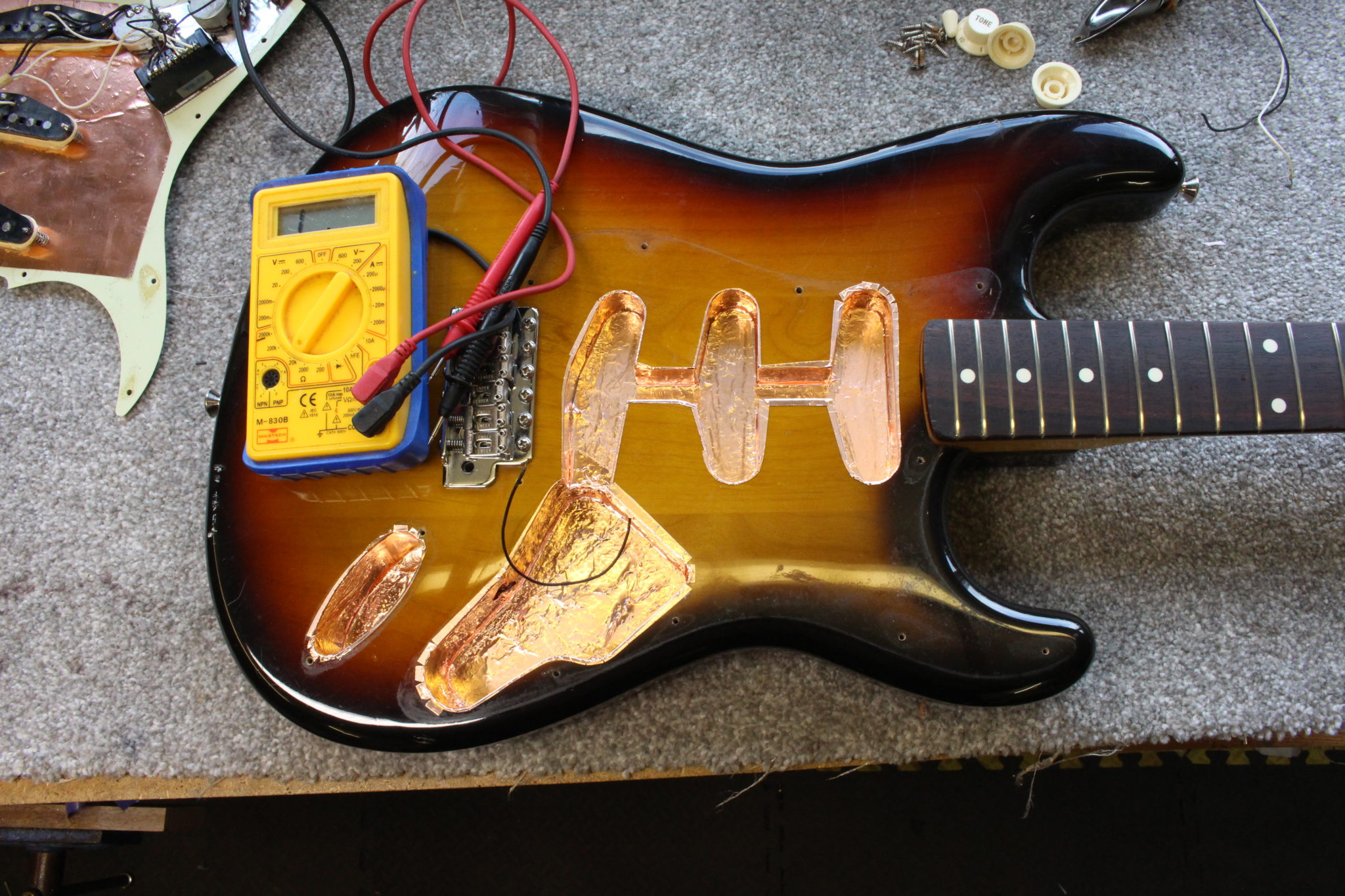 Shielding a Telecaster | Flame Guitars